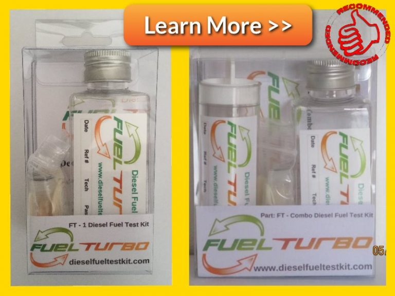 Diesel Fuel System Guide. Water, algae, sludge, test kits, contamination.